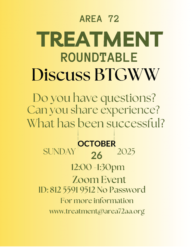 Washington Area 72 News and Events – Skagit County WA Alcoholics Anonymous